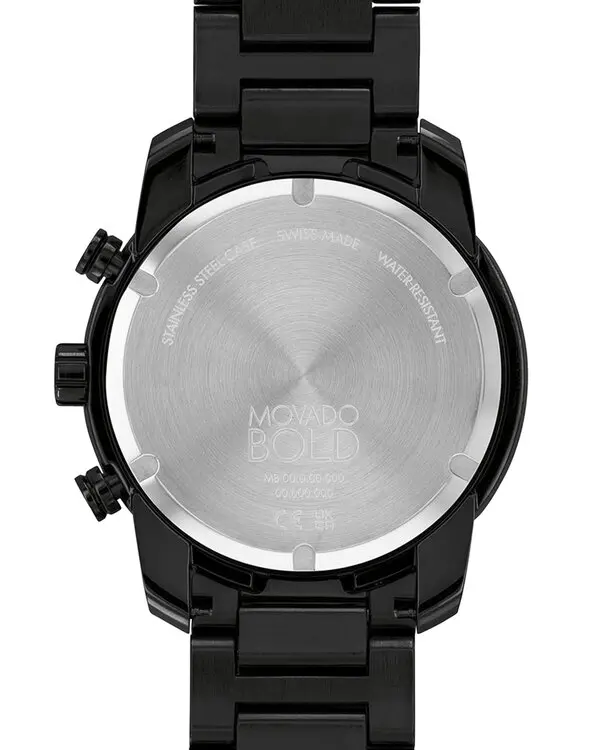 Movado Bold Verso Chronograph, 44mm - Black