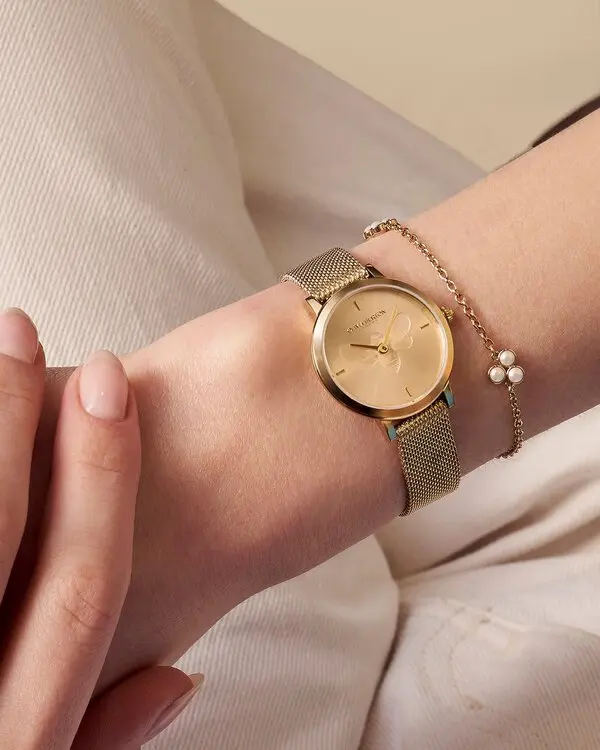 OLIVIA BURTON Ultra Slim Bee Watch, 28mm
