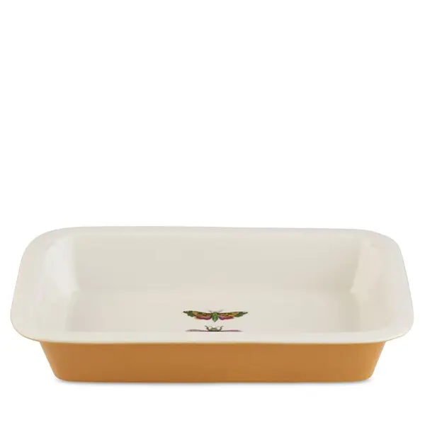 PORTMEIRION Botanic Garden Harmony Large Roasting Dish - Amber