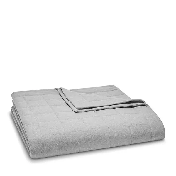 HOME TREASURES Jackson Plateau Quilted Coverlet, Queen - Pewter