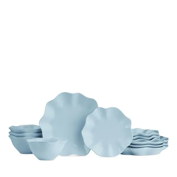 PORTMEIRION Sophie Conran Floret 12 Piece Set, Service For 4 - Blue