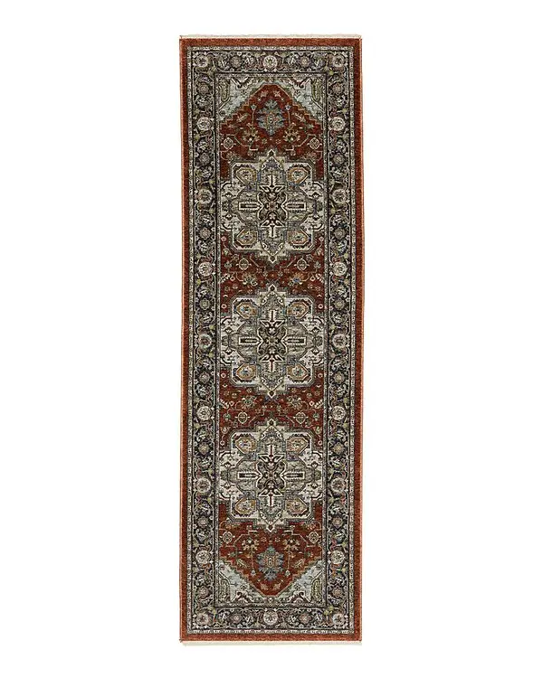ORIENTAL WEAVERS Aberdeen 1144r Runner Area Rug, 2'3 X 7'6 - Red