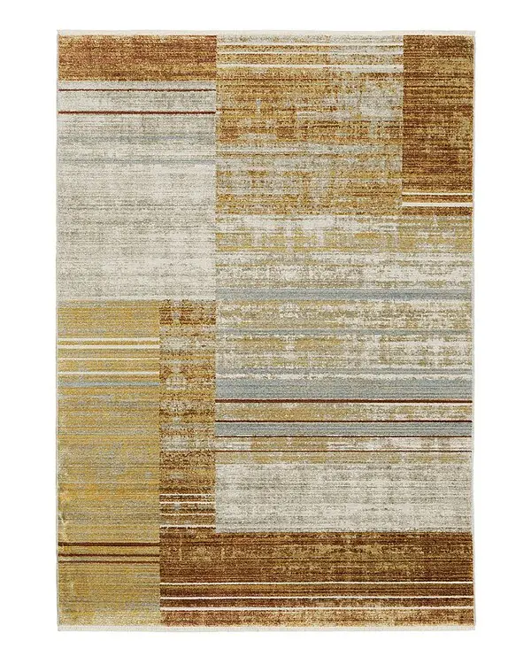 ORIENTAL WEAVERS Bauer 090r2 Area Rug, 5'3 X 7'6 - Orange