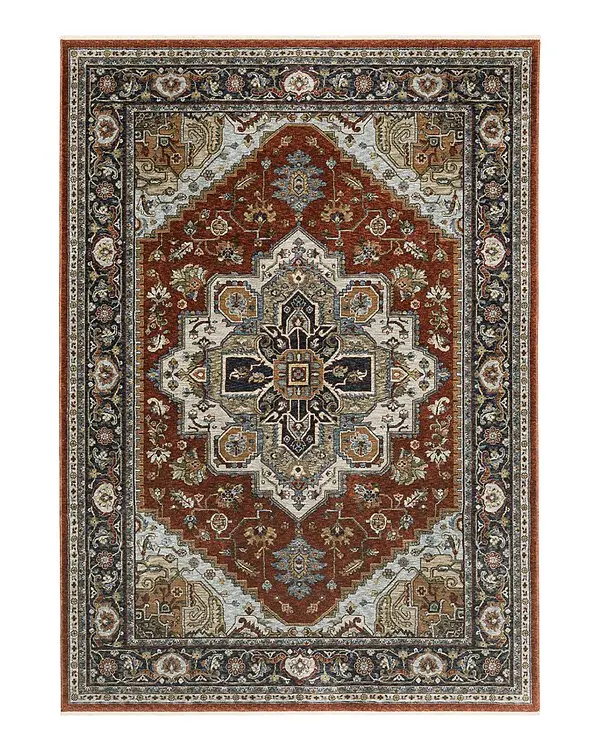 ORIENTAL WEAVERS Aberdeen 1144r Area Rug, 7'10 X 10'10 - Red