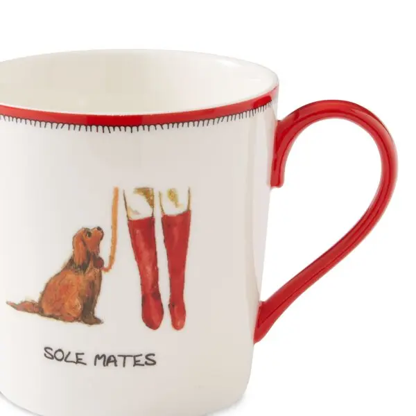 SPODE Kit Kemp Doodles Sole Mates Mug