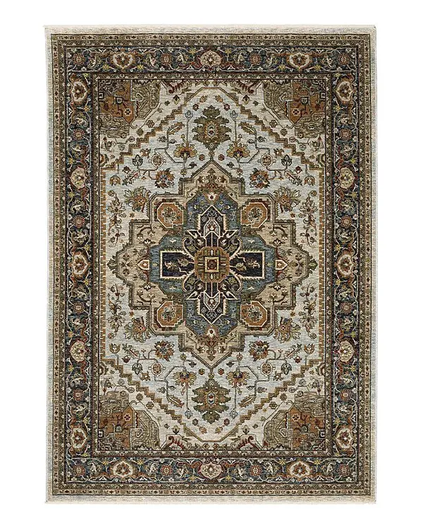 ORIENTAL WEAVERS Aberdeen 1144w Area Rug, 6'7 X 9'6 - Ivory