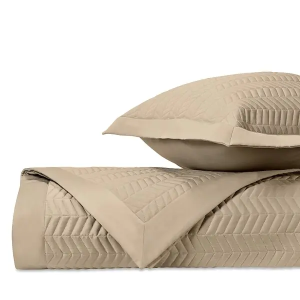 HOME TREASURES Chester King Quilted Sham, Pair - Candlelight