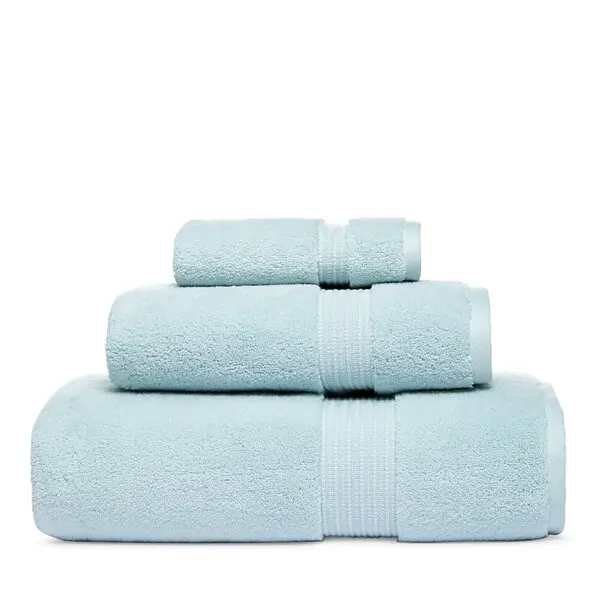 HUDSON PARK COLLECTION Luxe Turkish Washcloth Exclusive - Mineral Blue