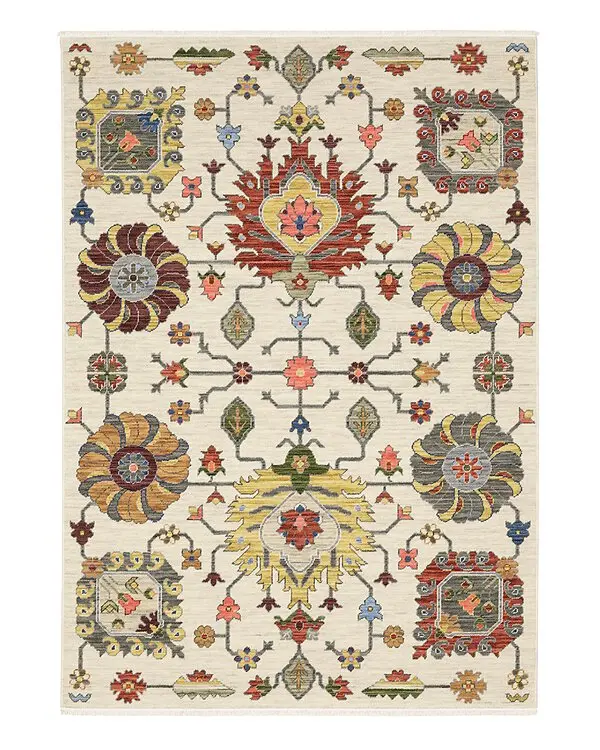 ORIENTAL WEAVERS Lucca 8111w Area Rug, 7'10 X 10'10 - Ivory