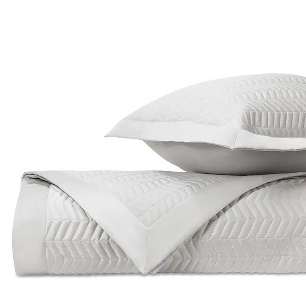 HOME TREASURES Chester Euro Quilted Sham, Pair - Oyster