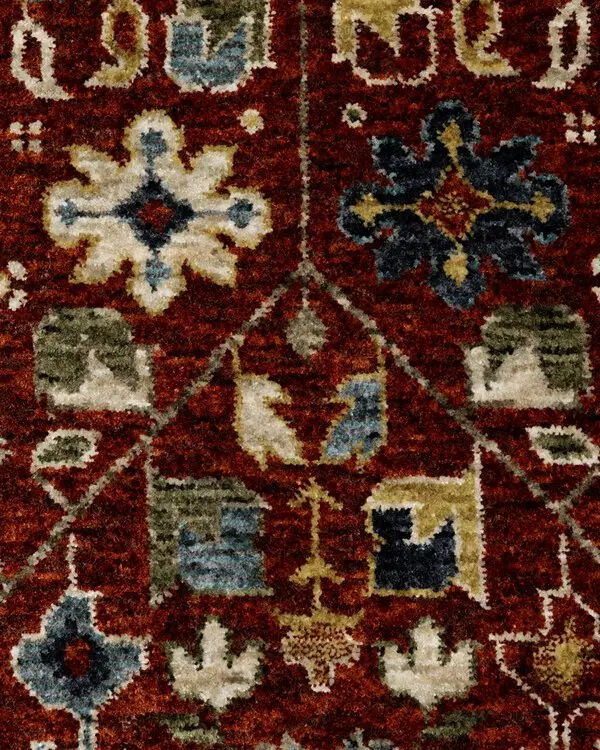 ORIENTAL WEAVERS Aberdeen 006r1 Area Rug, 7'10 X 10'10 - Red