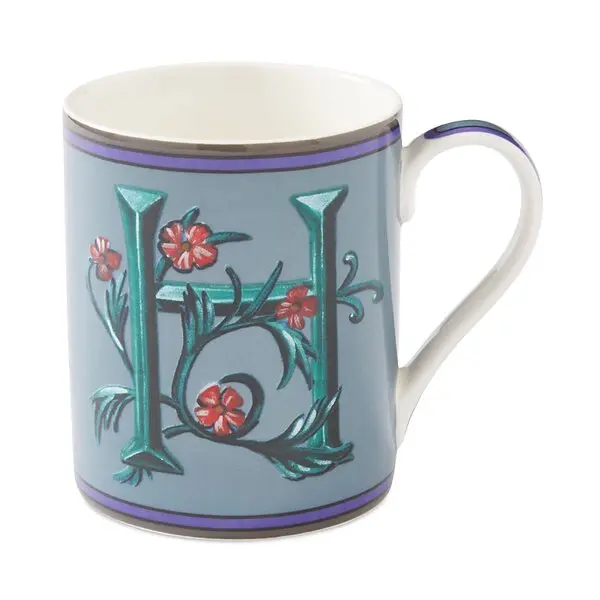 SPODE Kit Kemp Alphabet Mug - H