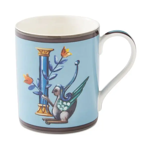 SPODE Kit Kemp Alphabet Mug - I