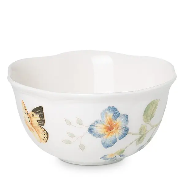 LENOX Butterfly Meadow Dessert Bowl - White