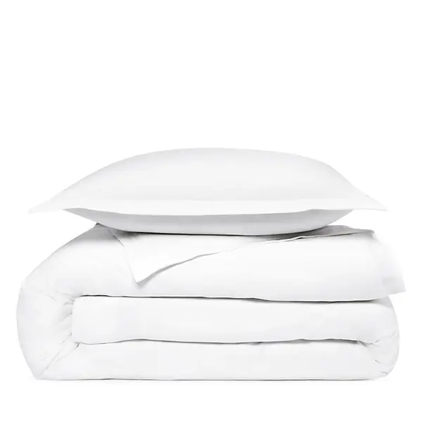 SKY 500tc Wrinkle Resistant Sateen Duvet Cover Set, Twin - White