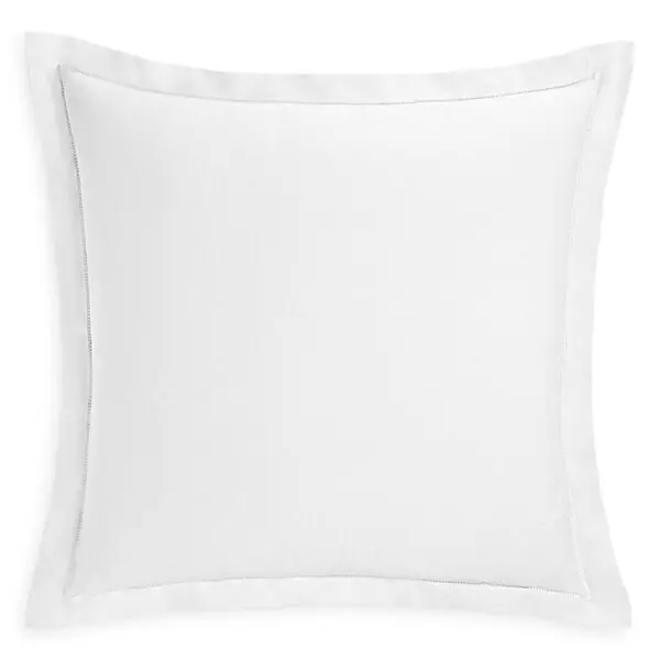 HUDSON PARK COLLECTION Egyptian Percale Euro Pillow Sham, 26 X 26 Exclusive - White
