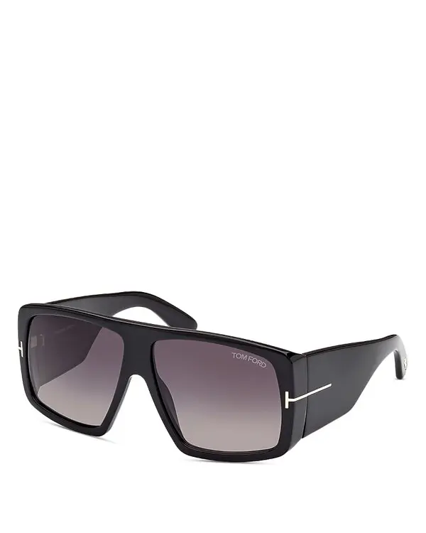 TOM FORD Square Sunglasses - Black/gray Gradient