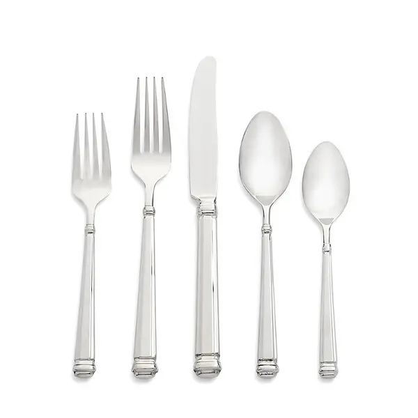 Kate Spade New York Abington Square 5-piece Place Setting - Silver