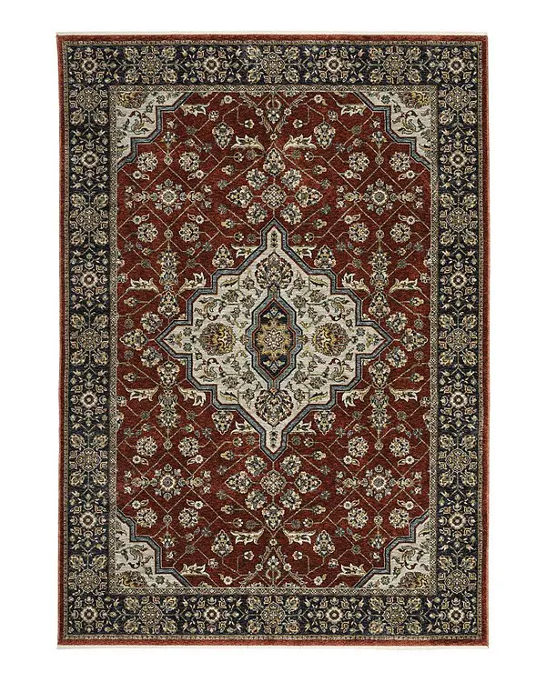 ORIENTAL WEAVERS Aberdeen 4151r Area Rug, 6'7 X 9'6 - Red