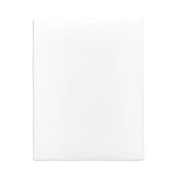 HUDSON PARK COLLECTION Italian Tivoli Fitted Sheet, Queen Exclusive - White