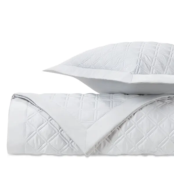HOME TREASURES Renaissance Euro Quilted Sham Set - White