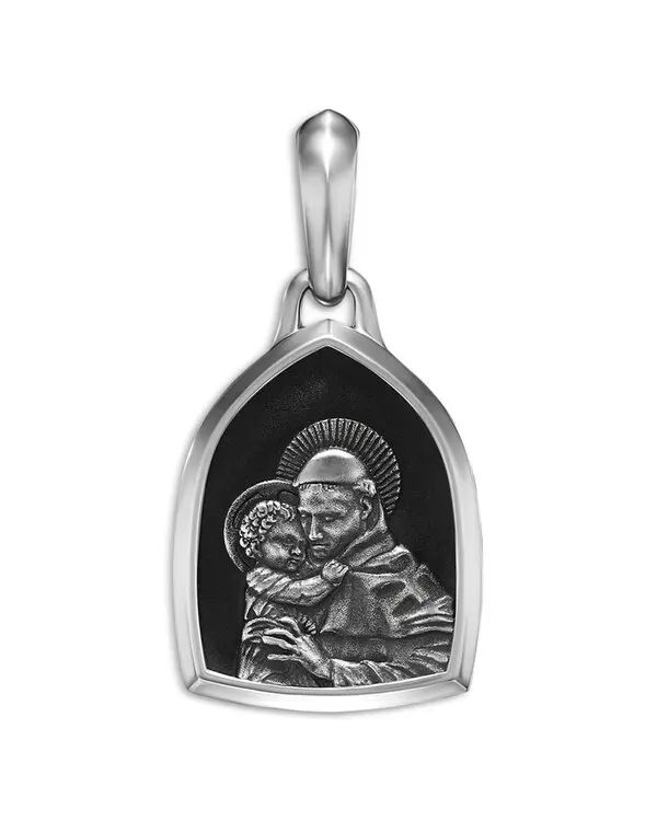 David Yurman Sterling Silver Amulets St. Anthony Pendant