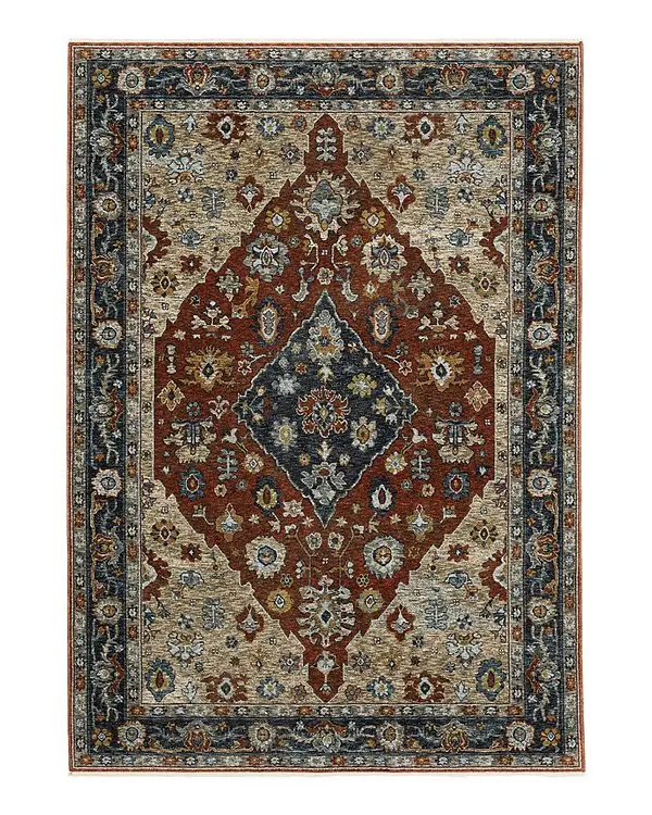 ORIENTAL WEAVERS Aberdeen 1143h Area Rug, 5'3 X 7'6 - Red