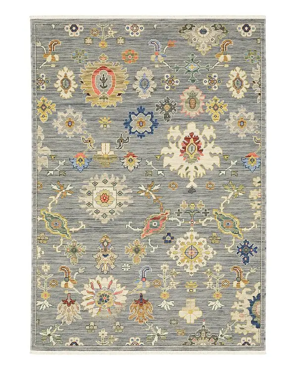 ORIENTAL WEAVERS Lucca 5507e Area Rug, 6'7 X 9'6 - Blue