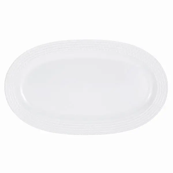 Kate Spade New York Wickford Oval Hors D'oeuvres Plate - White