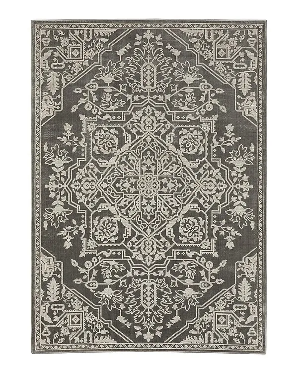 ORIENTAL WEAVERS Intrigue Int12 Runner Area Rug, 2'3 X 7'6 - Gray