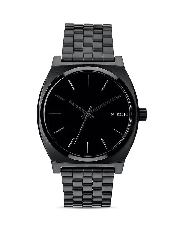 Nixon Time Teller Watch 37mm - Black
