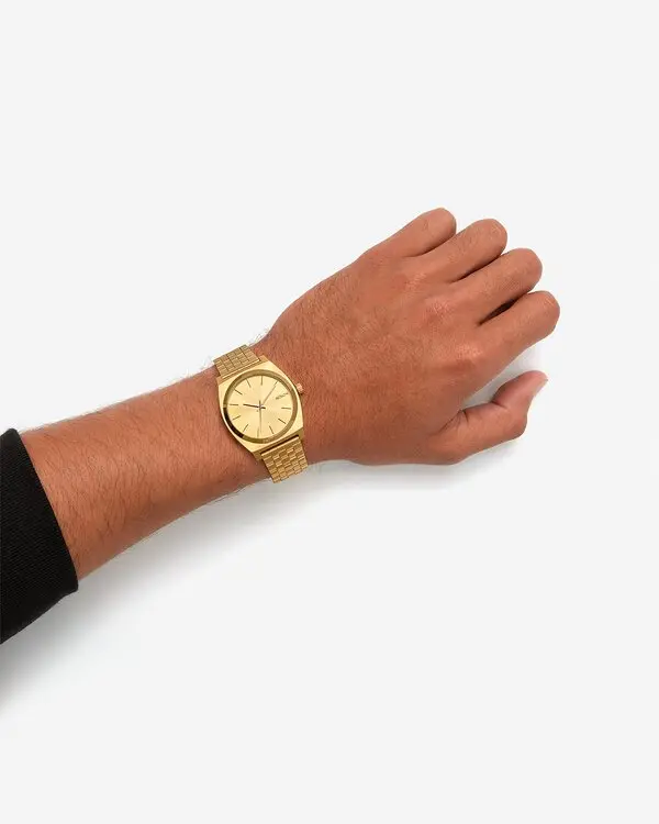 Nixon Time Teller Watch 37mm - Gold
