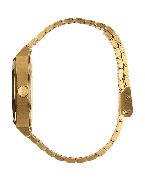 Nixon Time Teller Watch 37mm - Gold