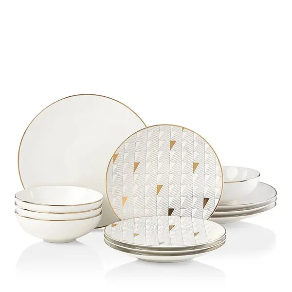 LENOX Trianna 12-piece Set - White