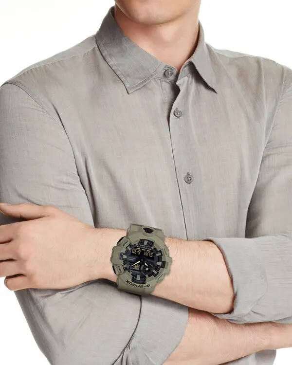 G-Shock Watch, 53.4mm - Biege
