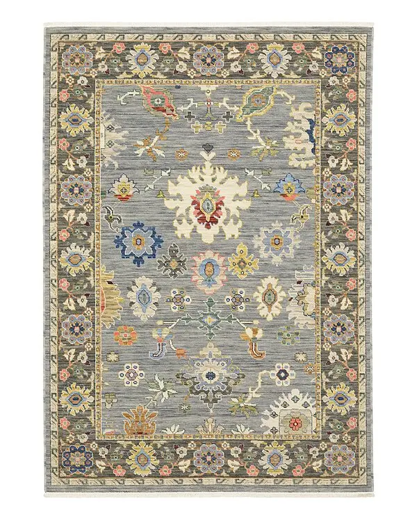 ORIENTAL WEAVERS Lucca 846d1 Area Rug, 6'7 X 9'6 - Blue