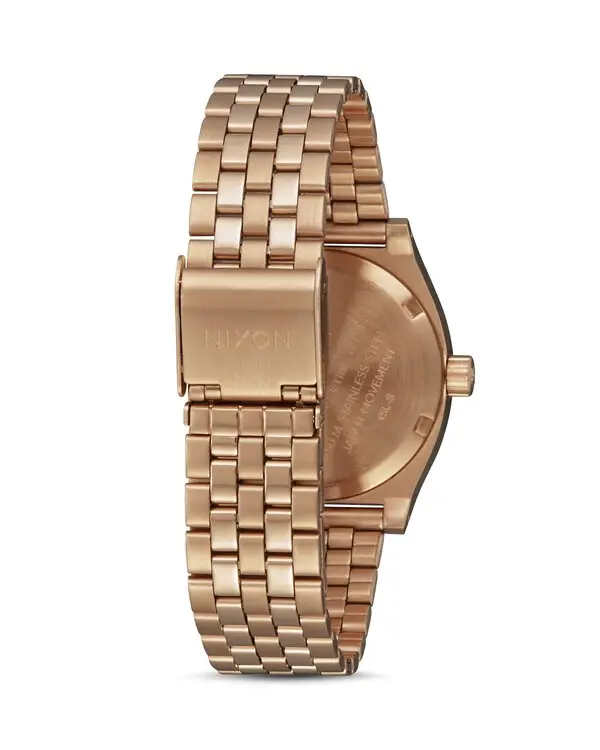 Nixon Time Teller Watch 31mm - Rose
