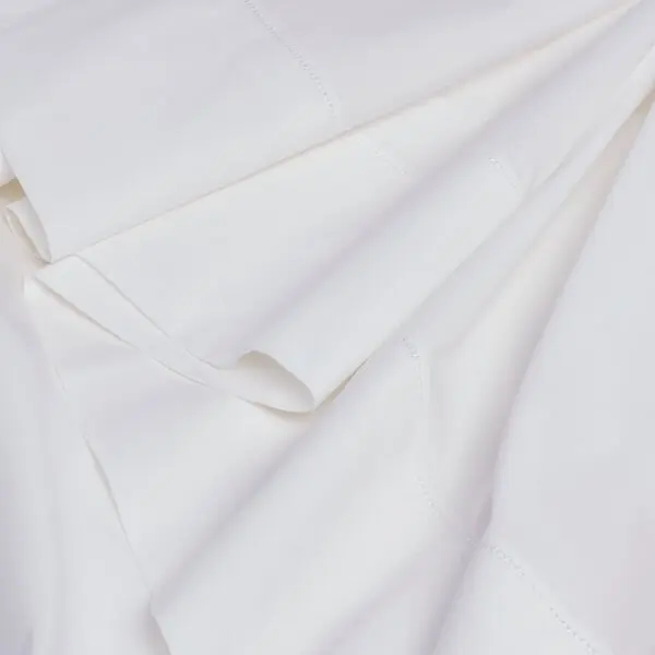 SKY Percale Queen Sheet Set - White