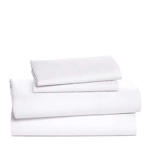 SKY Percale Queen Sheet Set - White