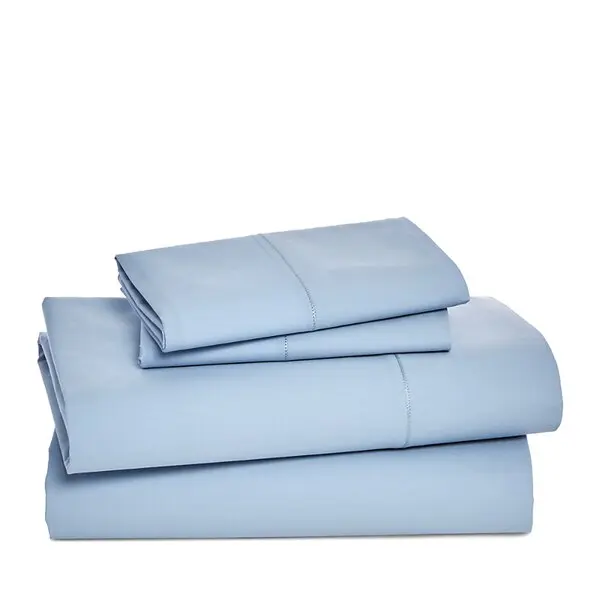 SKY Percale King Sheet Set - Stormy Mist Blue
