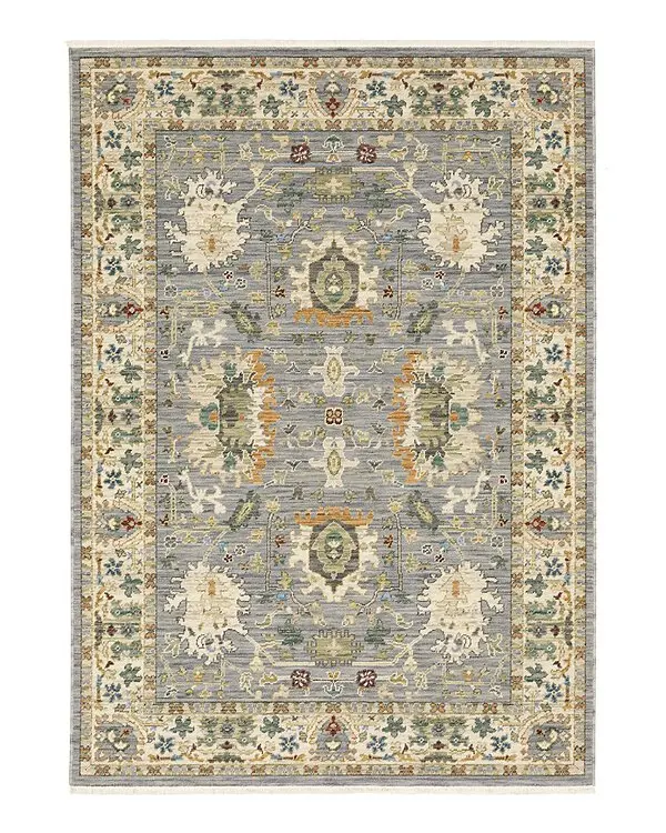 ORIENTAL WEAVERS Lucca 2063l Area Rug, 5'3 X 7'6 - Blue
