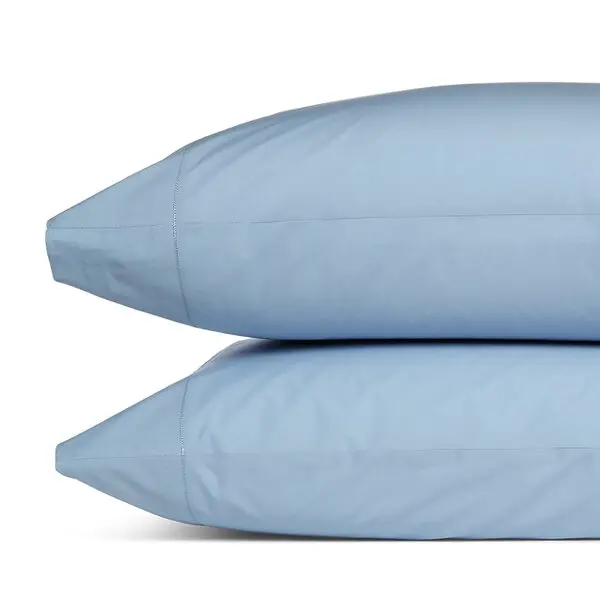 SKY Percale Standard Pillowcase, Pair - Stormy Mist Blue
