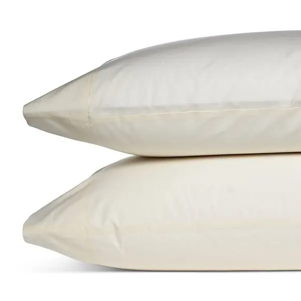 SKY Percale King Pillowcase, Pair - Calla Lily Ivory