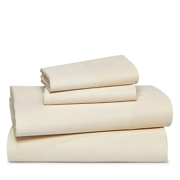 SKY 500tc Sateen Wrinkle-resistant Sheet Set, Twin Exclusive - Ivory