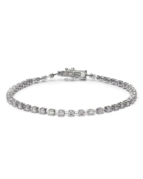 Bloomingdale'S Diamond Tennis Bracelet, 2.45 Tcw - White