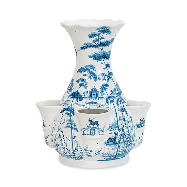JULISKA Country Estate Tulipiere Vase - Delft Blue