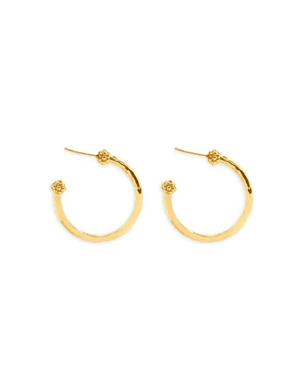 CAPUCINE DE WULF Berry Medium Hoop Earrings