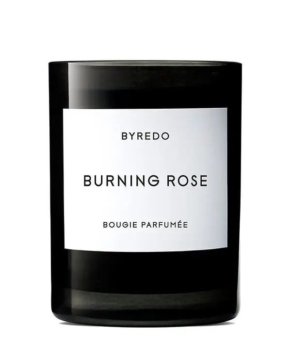 Byredo Burning Rose Fragranced Candle - No Color