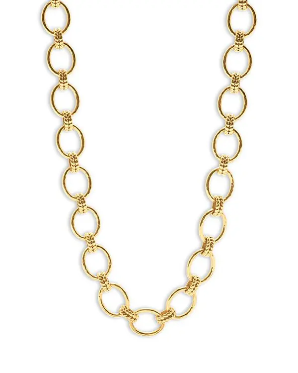 CAPUCINE DE WULF Cleopatra Grande Link Necklace - Gold