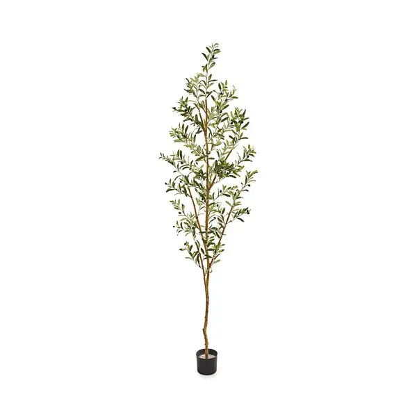 NEARLY NATURAL 82 Artificial Olive Tree - Green